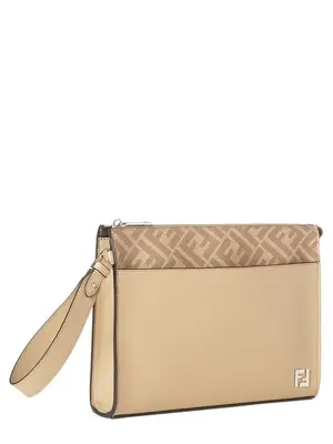 Fendi Squared Ff Clutch