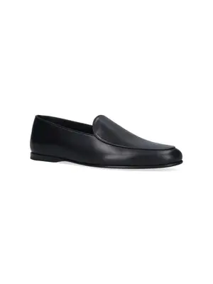 Loro Piana Anton Walk Loafers - Black