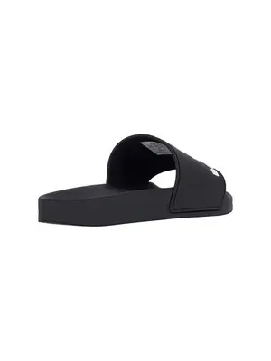 Balenciaga Pool" Slide Sandals - Black