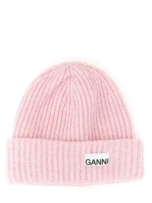 Ganni Textured Hats For Women