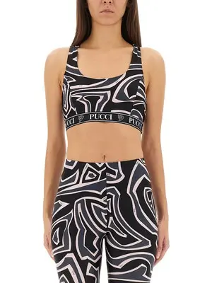 Emilio Pucci Labyrinth Print Top