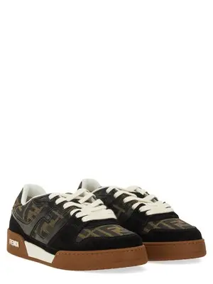 Fendi Low Top Match Sneakers