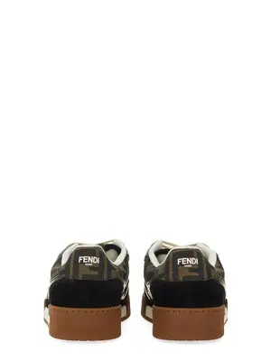 Fendi Low Top Match Sneakers