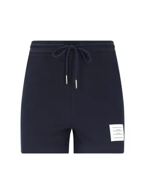 Thom Browne Cotton Sport Shorts