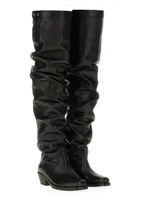 Isabel Marant Étoile Leather Over-the-knee Boots