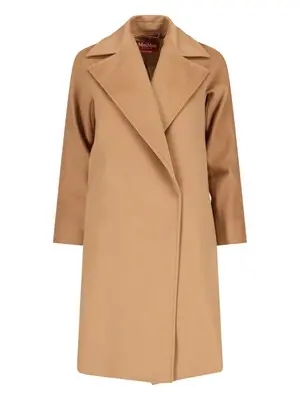 Max Mara Studio Virgin Wool Coats For Women