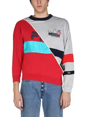 1/OFF Remade Crewneck Sweatshirt - Multicolour
