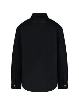 JIL SANDER Denim Shirt Jacket - Black