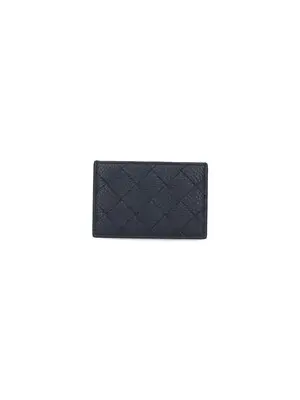 Bottega Veneta Intrecciato' Card Holder - Blue