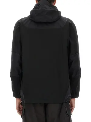 AND WANDER Hooded Jacket - Black