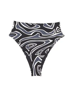 Emilio Pucci Marble Print Bikini Bottom - Multicolour