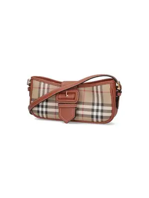 Burberry Sling Shoulder Bag - Beige