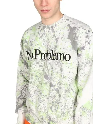Aries Printed Sweatshirt - Multicolour