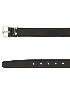 Saint Laurent Cassandras' Belt - Black