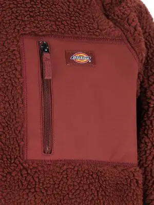 Dickies Central High Zip Sweatshirt - Brown