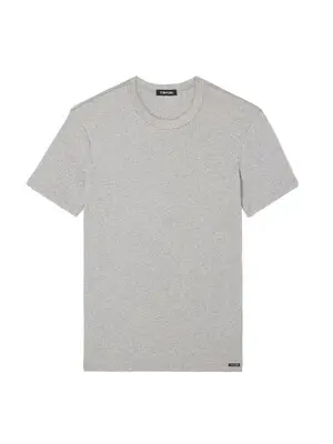 TOM FORD Cotton T-shirt - Grey