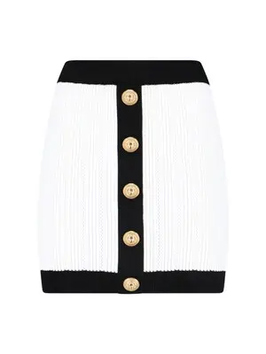 Balmain Logo Skirts