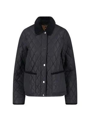 Miu Miu Quilted Jacket Black