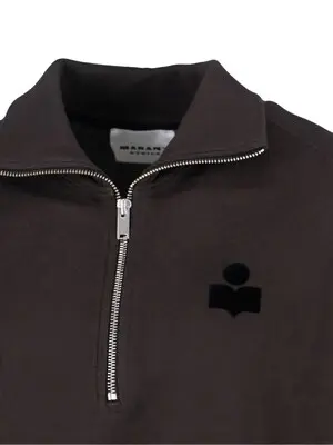Isabel Marant Étoile Ross Zip Sweatshirt - Black