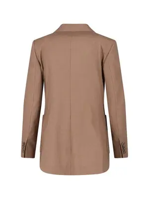 Max Mara Harald Double-breasted Blazer - Brown