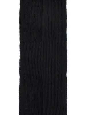 Dries Van Noten Wool Scarf - Black