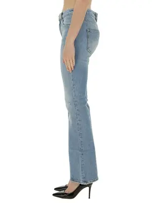 Balmain Flare Fit Jeans - Denim