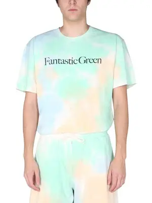 MSGM Fantastic Green" T-shirt - Multicolour
