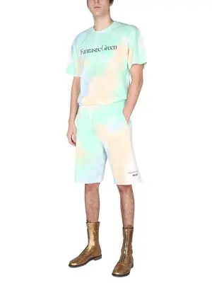 MSGM Fantastic Green" T-shirt - Multicolour