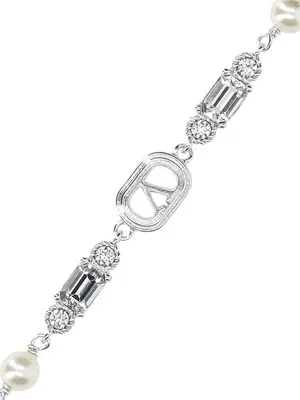 Valentino Garavani Vlogo Signature Bracelet - Silver