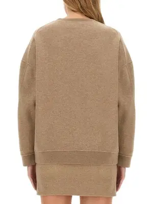 Max Mara Elvira Jersey Top - Beige