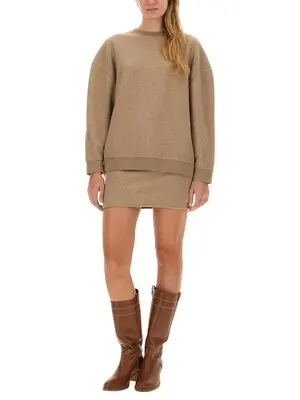 Max Mara Elvira Jersey Top - Beige