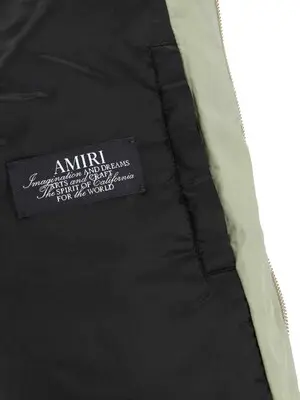 Amiri Sinners Bomber Jacket - Green