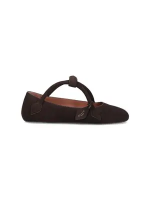 Alaia Logo Flats For Women