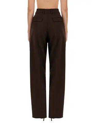 THELATEST Axel Trousers - Brown