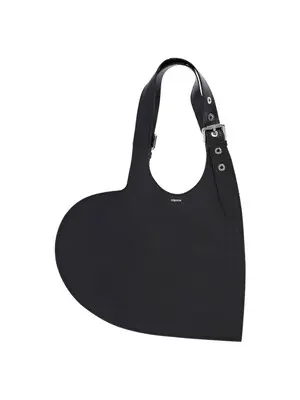 Coperni Heart Tote Bag - Black