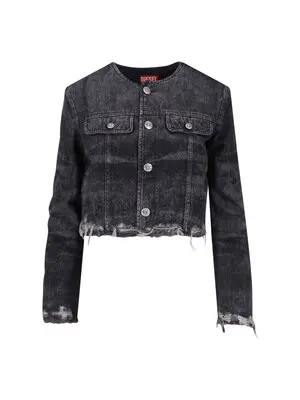DIESEL De-graffy-fsh' Denim Jacket