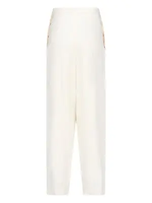 Loro Piana Straight Trousers - White