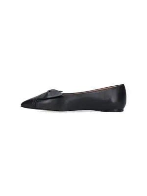 FERRAGAMO Bow Ballet Flats