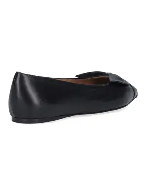 FERRAGAMO Bow Ballet Flats