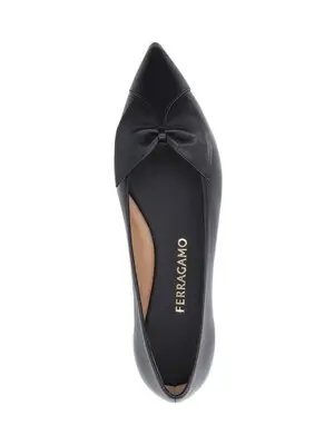FERRAGAMO Bow Ballet Flats