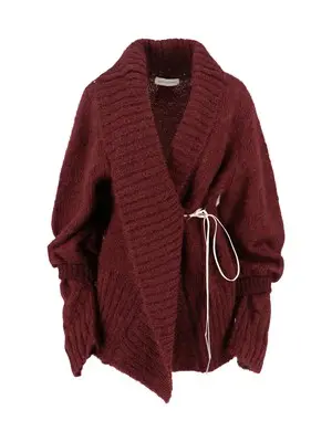 Dries Van Noten Oversize Mohair Blend Cardigan