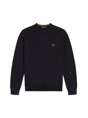 Fred Perry Jersey With Logo - Blue