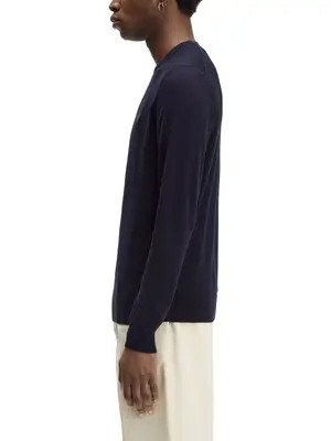 Fred Perry Jersey With Logo - Blue