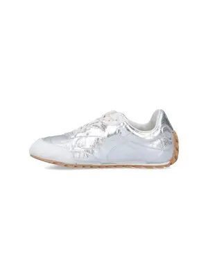 Bottega Veneta Orbit Flash Sneakers - Silver