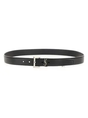 Saint Laurent Cassandras Belt - Black