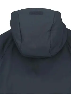 PDF Zip-up Cotton Jacket - Black