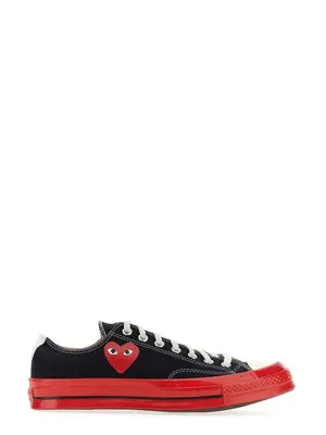 CONVERSE X COMME DES GARONS PLAY Heart Print Low-top Sneakers