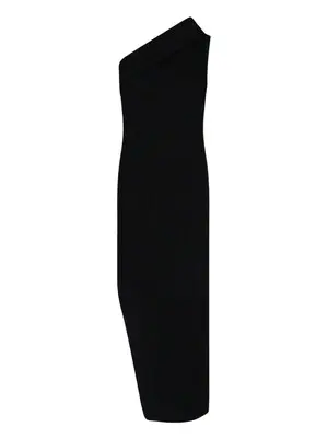 Rick Owens Asymmetric Maxi Dress