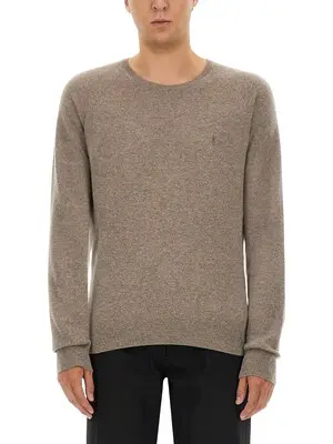Saint Laurent Frill Knitwear For Men