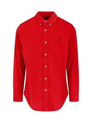 ERL Velvet Shirt - Red